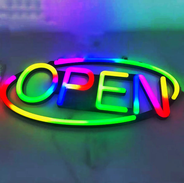 Open NEON LED Light Wall Sign – NeonItUp